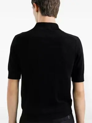 Dolce & Gabbana Logo-plaque Polo Shirt