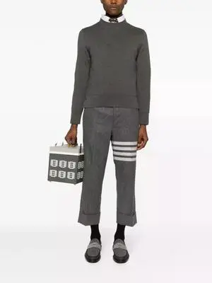 Thom Browne Crew-neck Cotton Jumper