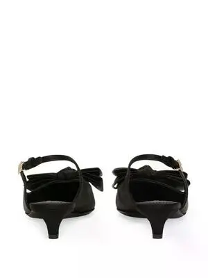 Dolce & Gabbana 30mm Bow Detailing Slingback Pumps
