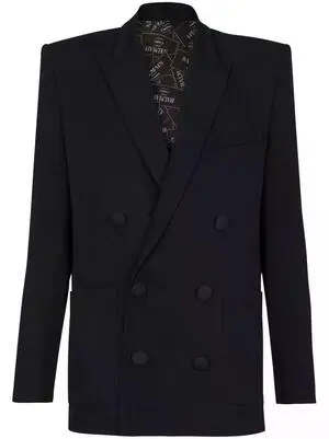 Balmain Double-breasted Wool Blazer