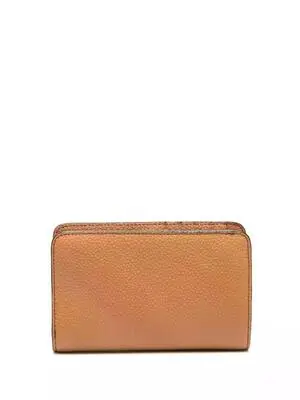 LANCEL Zip Compact Wallet - Neutrals