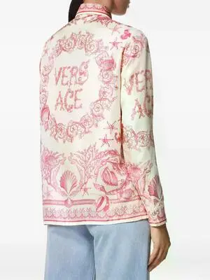Versace Underwater Barocco-print Shirt