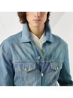 Brunello Cucinelli Button-up Denim Jacket