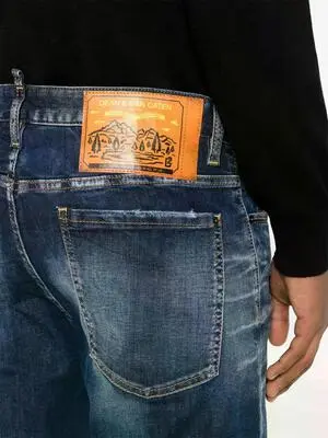 Dsquared2 Mid-rise Straight-leg Jeans
