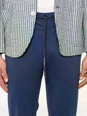 CIRCOLO 1901 Piqué-weave Trousers - Blue