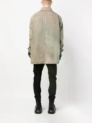 Rick Owens Stonewashed Denim Shirt