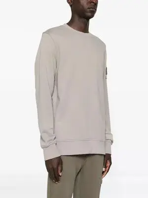 Moose Knuckles Logo-plaque Sweatshirt - Grey