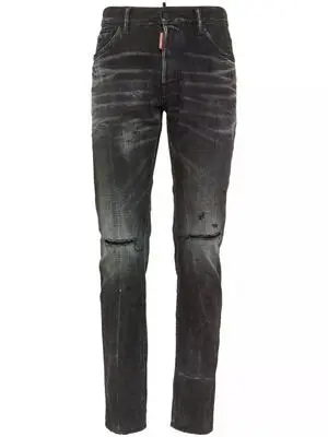 Dsquared2 Distressed Skinny Jeans - Black