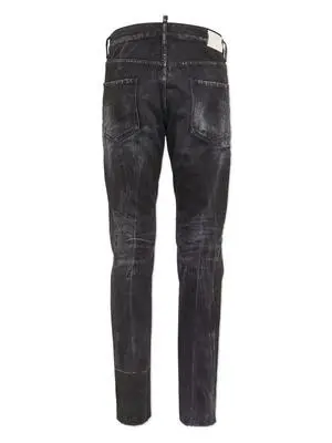 Dsquared2 Distressed Skinny Jeans - Black