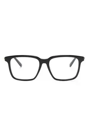 Gucci Logo-plaque Square-frame Glasses