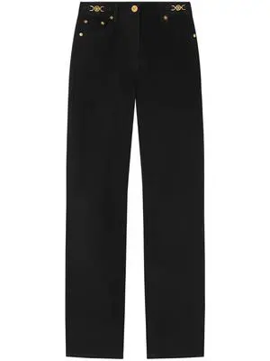 Versace Medusa '95 Straight-leg Jeans - Black