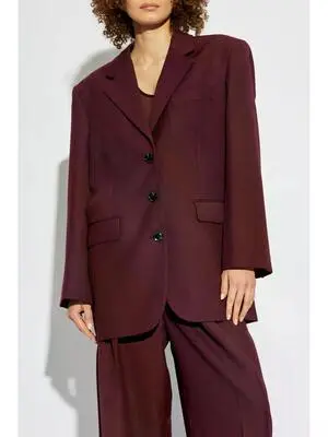 ANINE BING Shoulder Pad Blazer