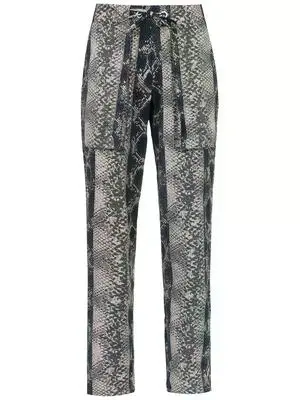AMIR SLAMA Printed Straight Fit Trousers