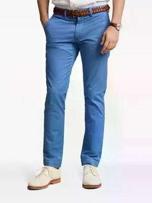 Polo Ralph Lauren Bedford Cotton-twill Trousers - Blue