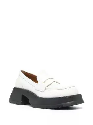 Marni Two-tone Leather Loafers