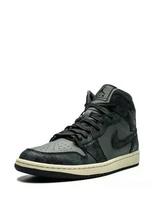 JORDAN Air 1 Mid Distressed Sneakers