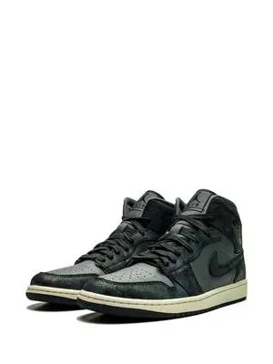 JORDAN Air 1 Mid Distressed Sneakers