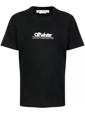Off-White Logo-embroidered T-shirt