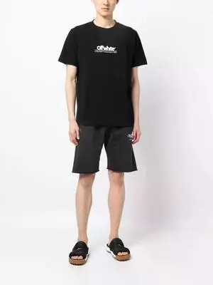 Off-White Logo-embroidered T-shirt