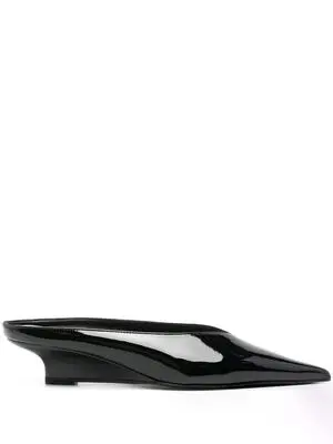 TOTEME 35mm Patent-leather Mules