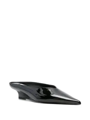 TOTEME 35mm Patent-leather Mules