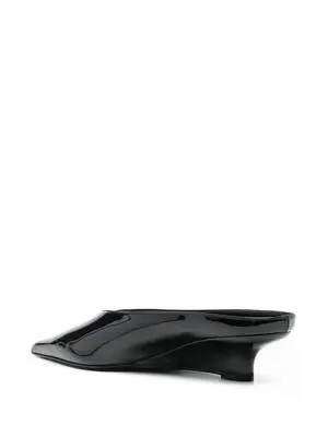 TOTEME 35mm Patent-leather Mules