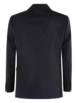 Tagliatore Single Breasted Wool Suit - Blue