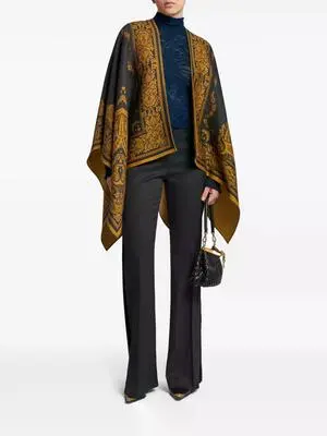 Etro Roll Neck Jacquard Sweater