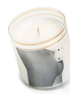 SELETTI Two Of Spades Glass Candle