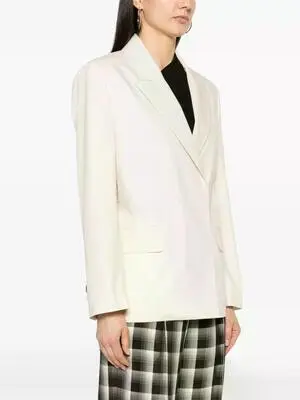MSGM Single-breasted Blazer - Neutrals