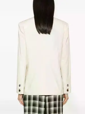 MSGM Single-breasted Blazer - Neutrals