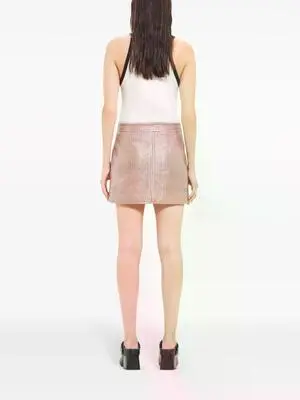 COURREGES Buckle Cotton Tank Top