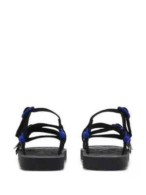 Burberry Nylon Strap Sandals With Buckle Fastening