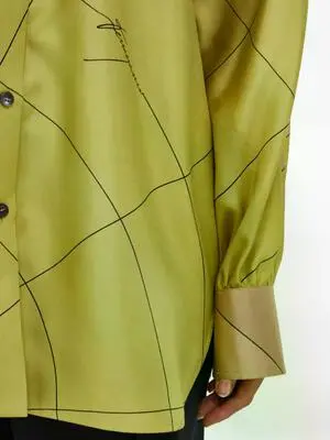 FERRAGAMO Sash-detail Silk Shirt