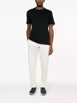 Brunello Cucinelli Layered-effect T-shirt - Black