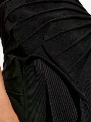 Issey Miyake Asymmetrical Stripe Top
