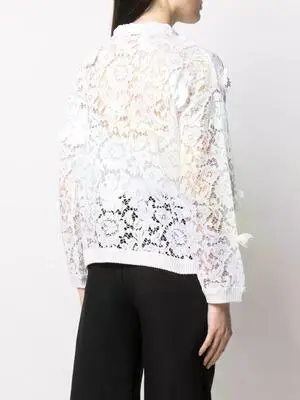 Valentino Garavani Floral Lace Cardigan