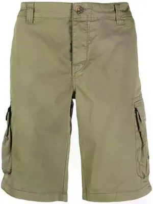 MC2 SAINT BARTH Knee-length Cotton Cargo Shorts