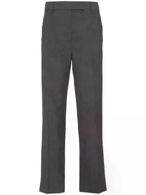 Prada Wool Trousers With Zip Pockets