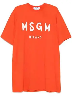 MSGM T-shirt Mini Dress