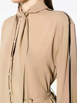 PETER DO Belted Button-down Dress