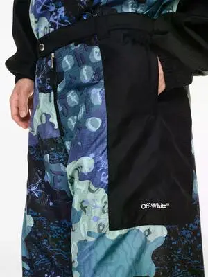 Off-White Camouflage Cargo Trousers