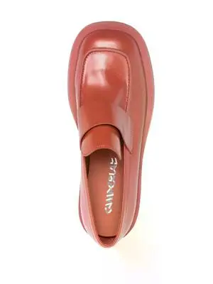 Camper Mil 1978 Leather Loafers - Red