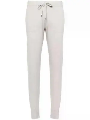 Eleventy Drawstring-fastening Knitted Trousers