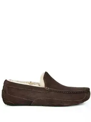 UGG Shearling-lined Leather Driving Shoes