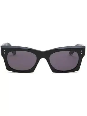 Marni Geometric Frame Sunglasses - Black