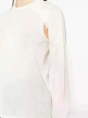 Helmut Lang Cut-out Layered Jumper