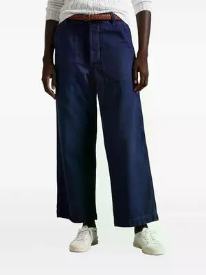 Polo Ralph Lauren Wide-leg Trousers - Blue