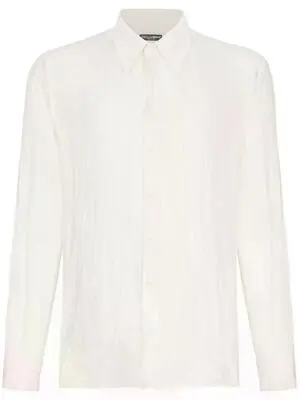 Dolce & Gabbana Button-up Satin Shirt