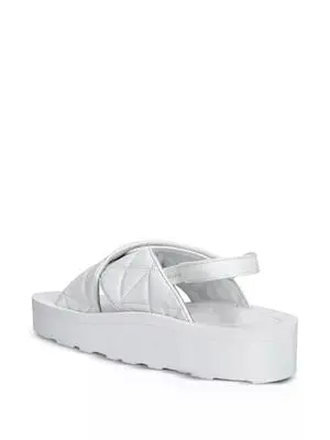 Moschino Quilted Sandals
